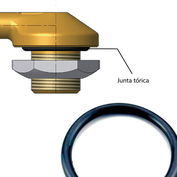 Junta tórica para válvula de camión (50u.)